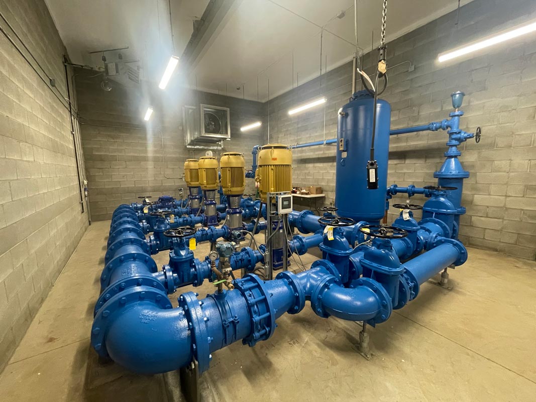 Northside Water Reservoir and Booster Pump Station – TAPANI INC.